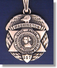 Washington State Patrol, Washington Police Badge Charms