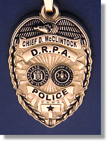 Delaware River Police Authority Badge Charms