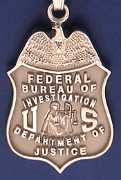 Federal Bureau of Investigation Badge Charms