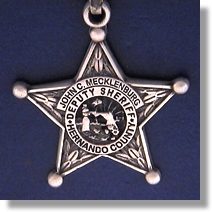 Hernando County, Florida Sheriff's Badge Charms