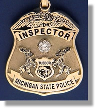 Michigan State Police Badge Charms