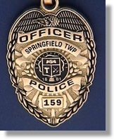 Springfield Township, Pennsylvania Police Badge Charms