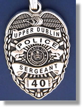 Upper Dublin, Pennsylvania Police Badge Charms