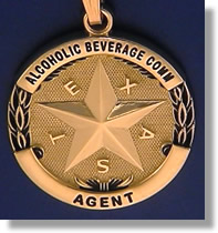 Aransas County, Texas Sheriff Badge Charms