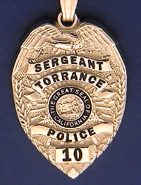 Torrance, California Badge Charms