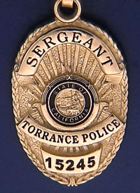 Torrance, California Badge Charms