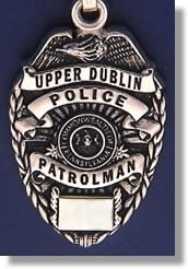 Upper Dublin, Pennsylvania Police Badge Charms